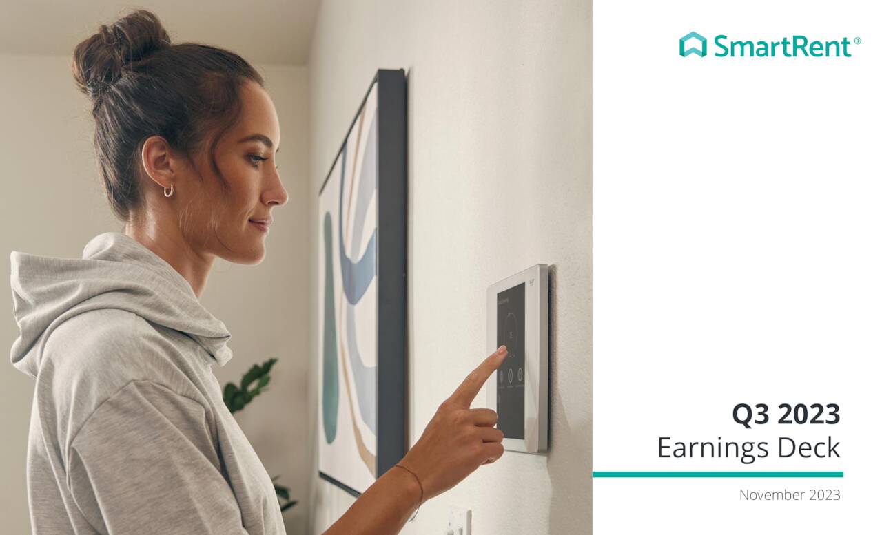 SmartRent, Inc. 2023 Q3 - Results - Earnings Call Presentation (NYSE ...