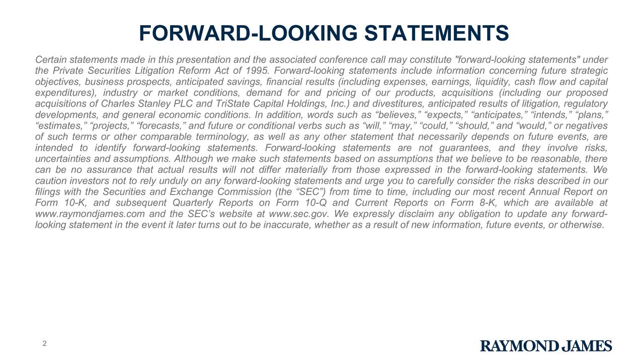Raymond James Financial, Inc. 2021 Q4 - Results - Earnings Call ...