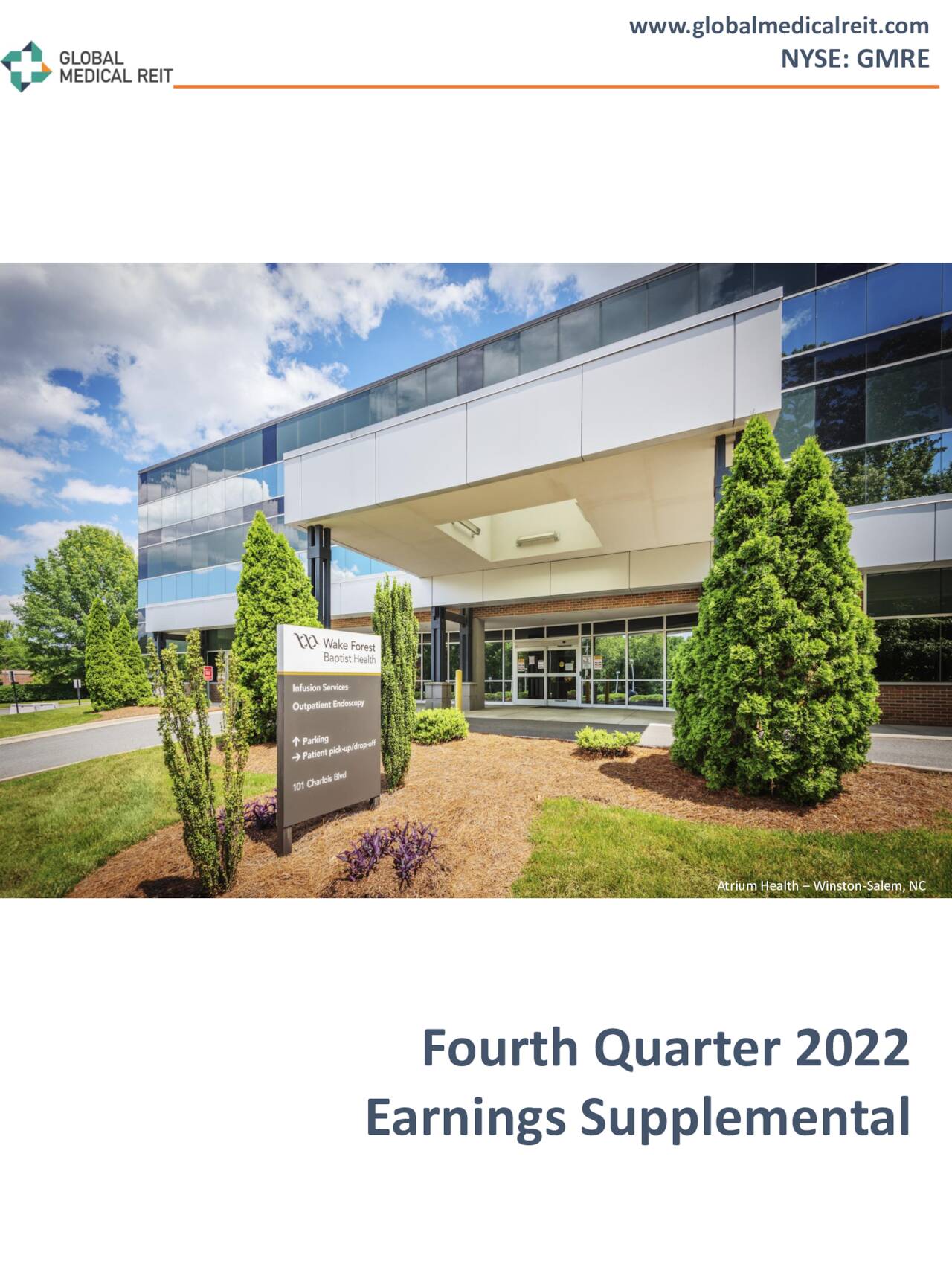 Global Medical REIT Inc. 2022 Q4 - Results - Earnings Call Presentation ...