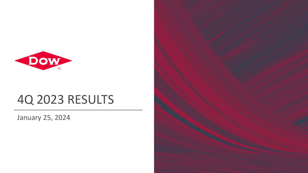Dow Inc. 2023 Q4 - Results - Earnings Call Presentation (NYSE:DOW ...