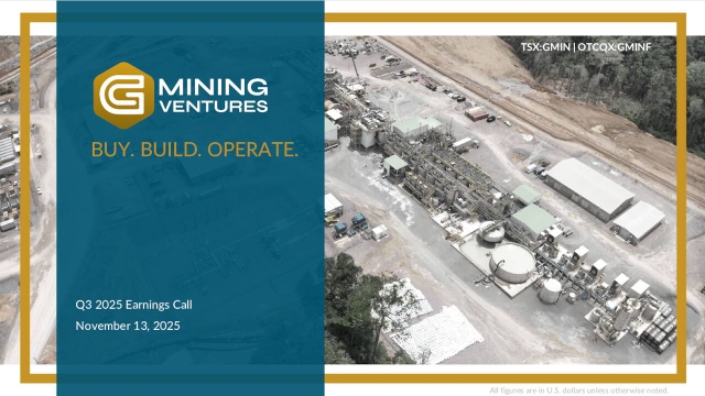 G Mining Ventures Corp. 2025 Q3 - Results - Earnings Call Presentation ...