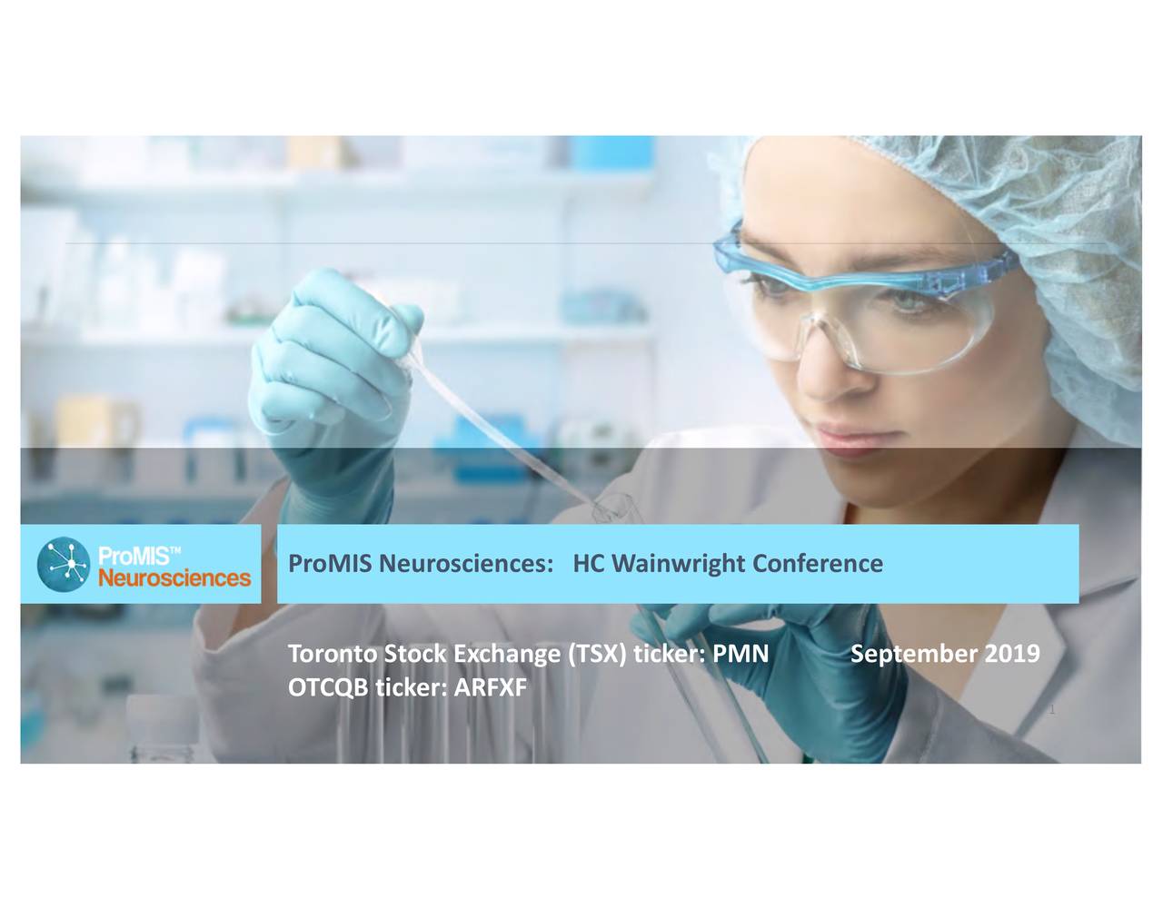 Promis Neurosciences (ARFXF) Presents At H.C. Wainwright 21st Annual ...