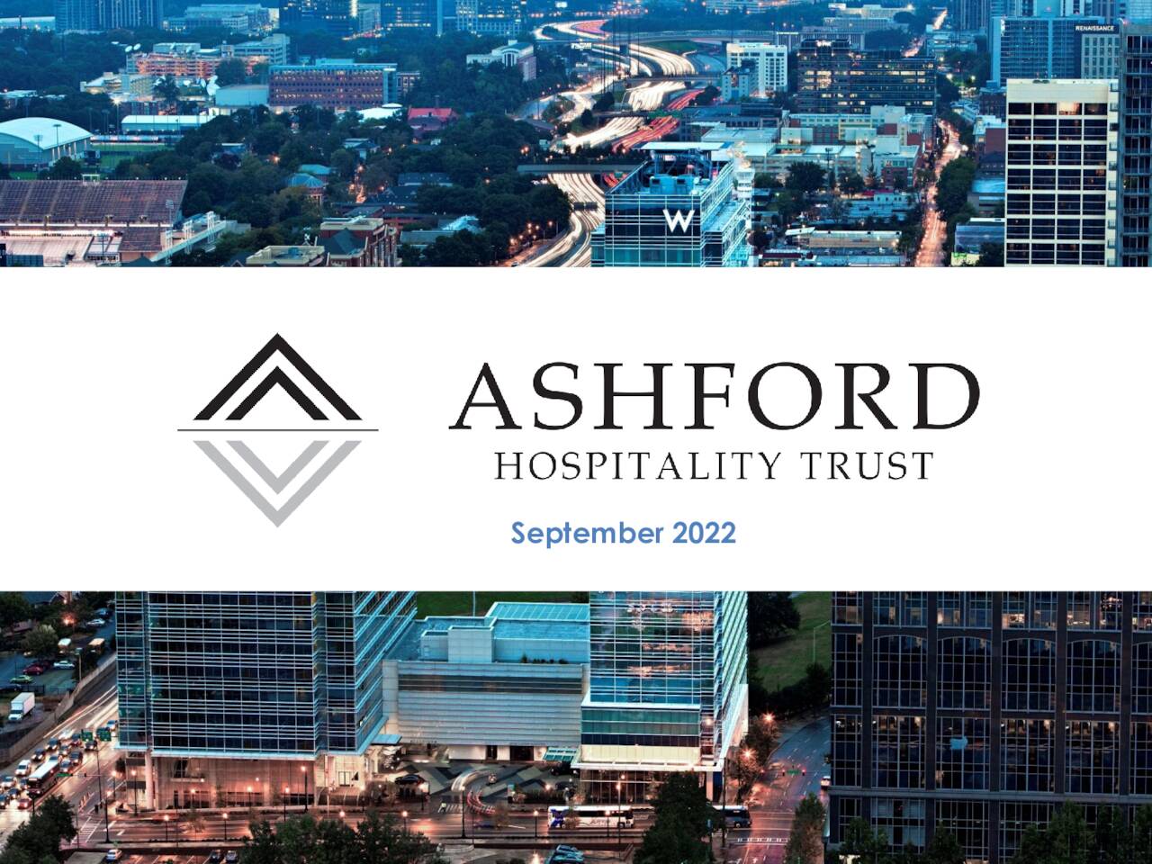 Ashford Hospitality Trust (AHT) Investor Presentation - Slideshow (NYSE ...