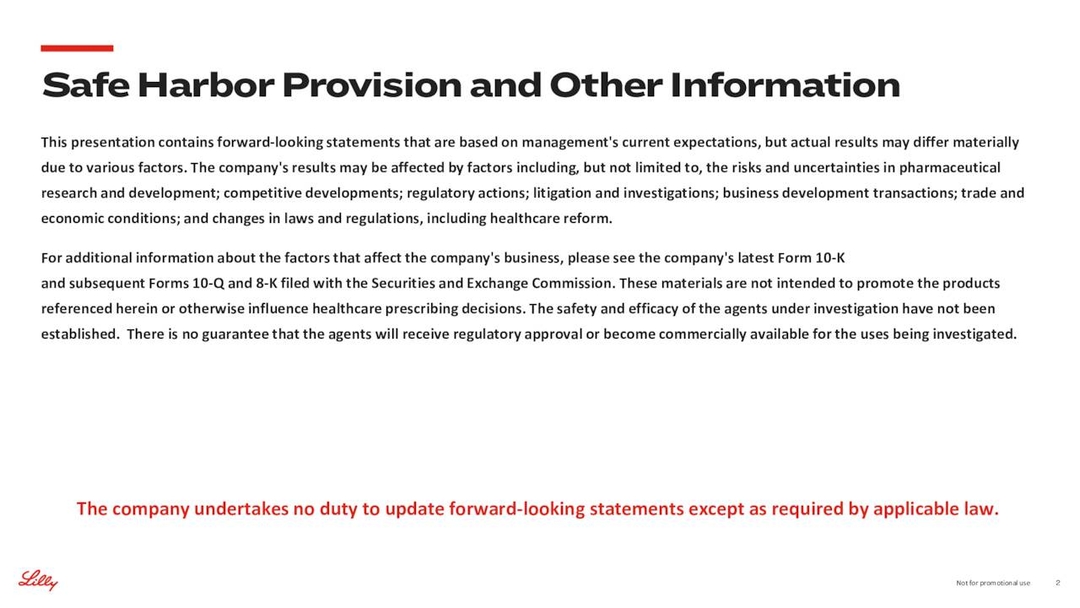 44th Annual J.P. Morgan Healthcare Conference (NYSE:LLY) 2026-01-13 ...