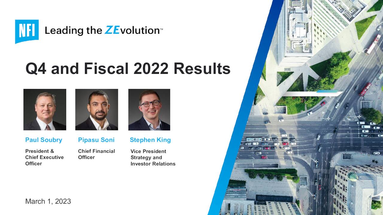 NFI Group Inc. 2022 Q4 - Results - Earnings Call Presentation (OTCMKTS:NFYEF) | Seeking Alpha