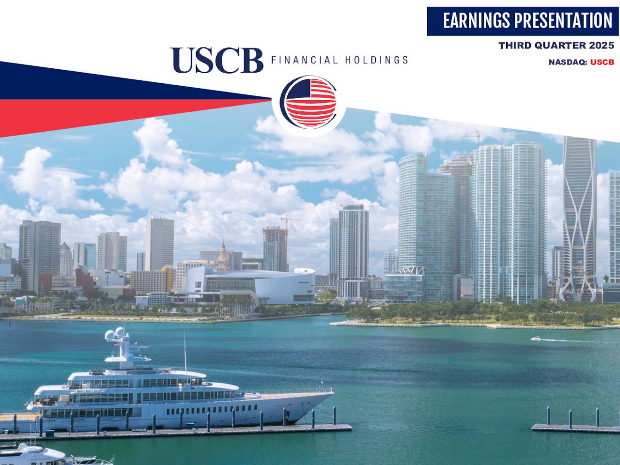 USCB Financial Holdings, Inc. 2025 Q3 - Results - Earnings Call ...