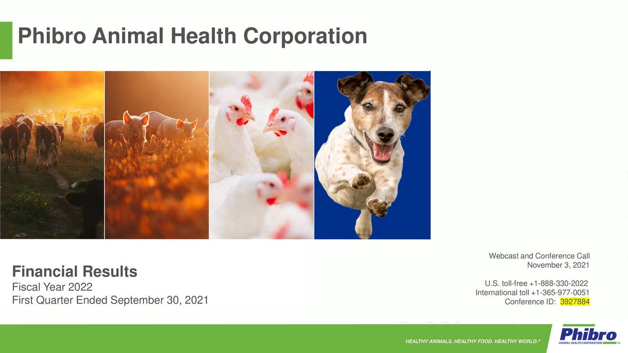 Phibro Animal Health Corporation 2022 Q1 - Results - Earnings Call ...
