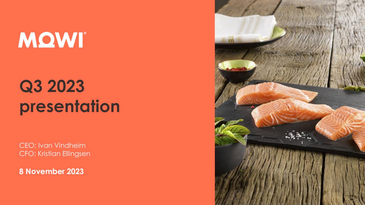 Mowi Asa 2023 Q3 Results Earnings Call Presentation Otcmktsmhgvy Seeking Alpha