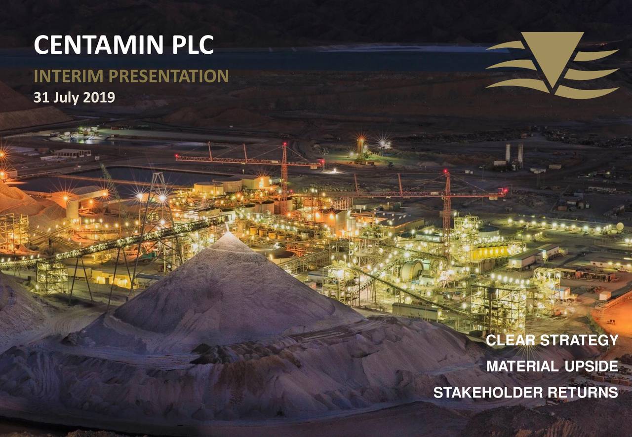 Centamin plc 2019 Q2 - Results - Earnings Call Slides (OTCMKTS:CELTF ...