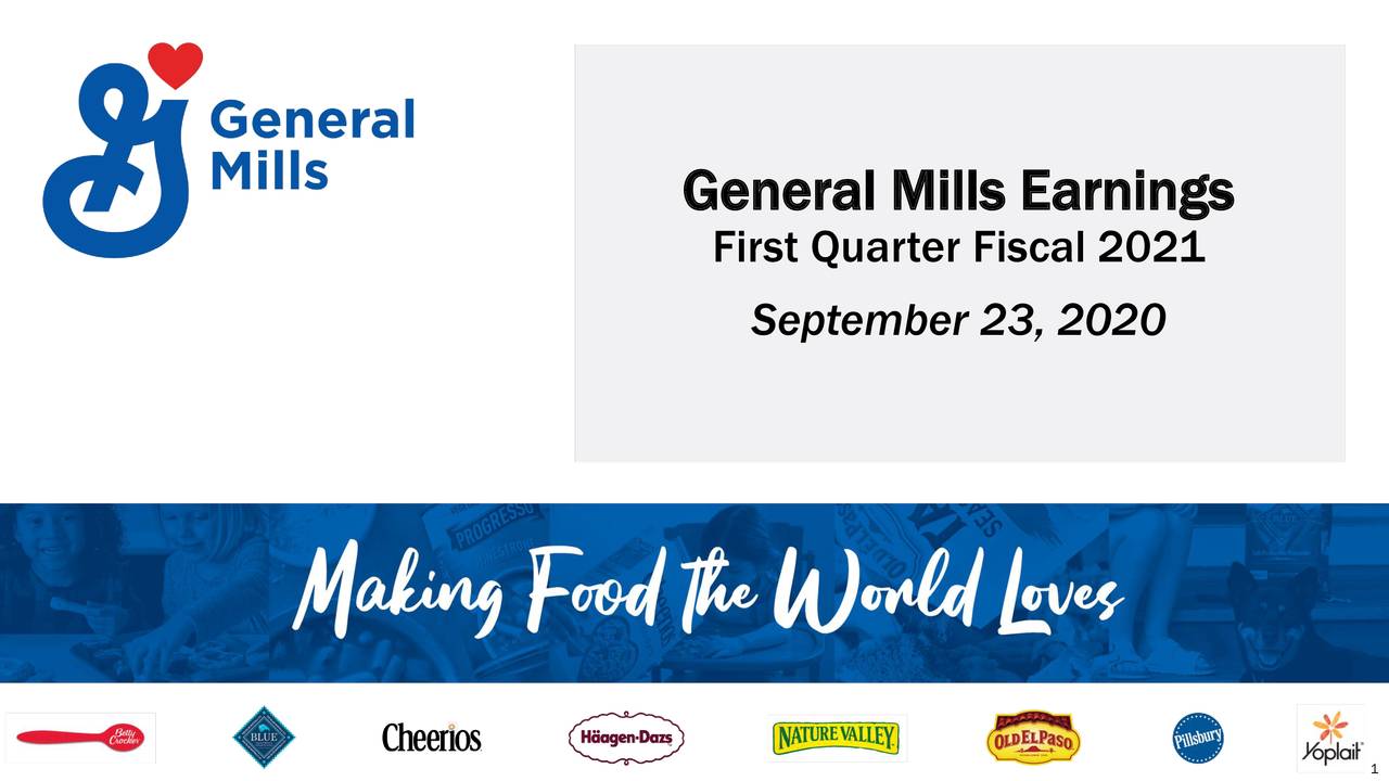 General Mills, Inc. 2021 Q1 - Results - Earnings Call Presentation ...