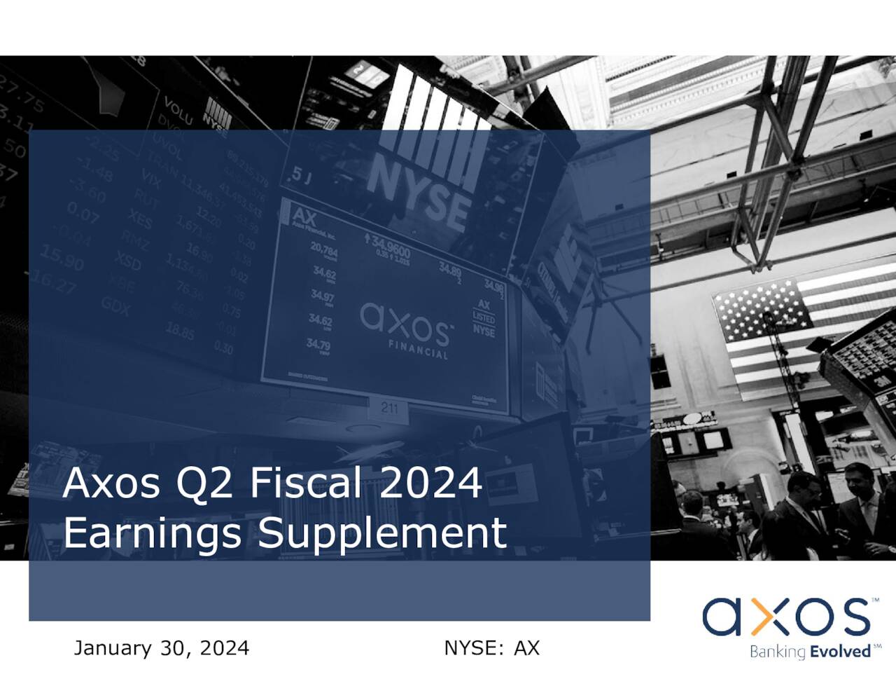 Axos Financial, Inc. 2024 Q2 - Results - Earnings Call Presentation (NYSE:AX) | Seeking Alpha