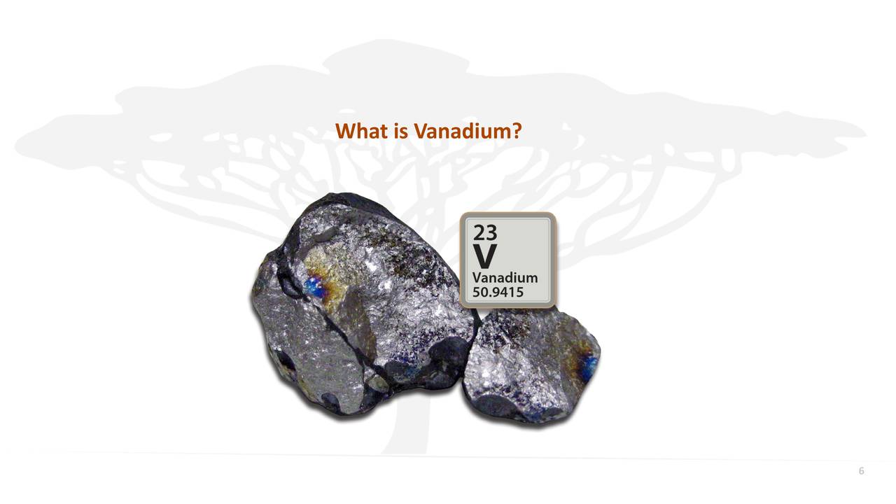 Bushveld Minerals (BSHVF) Updates on Vanadium - Slideshow (OTCMKTS ...