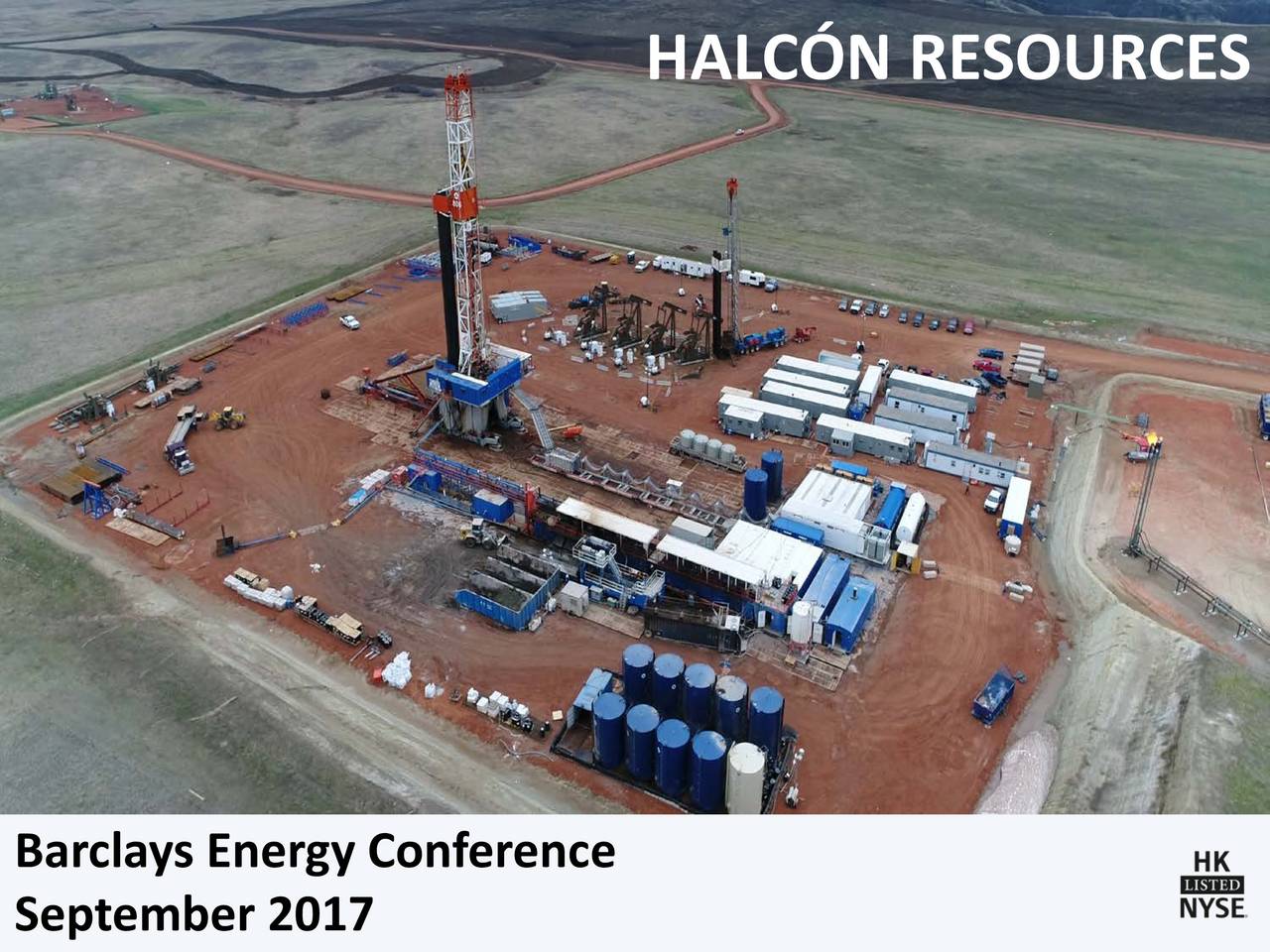 Halcón Resources (HK) Presents At Barclays CEO Energy-Power Conference ...