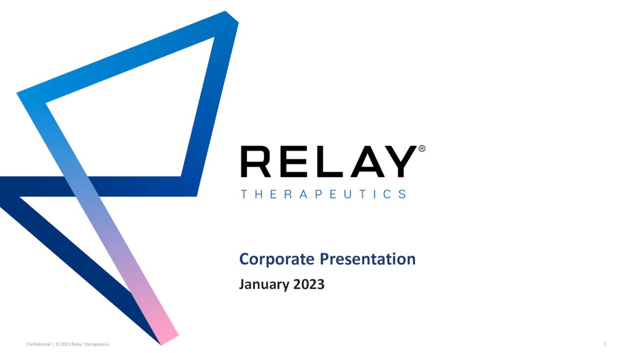 Relay Therapeutics (RLAY) Investor Presentation - Slideshow (NASDAQ ...