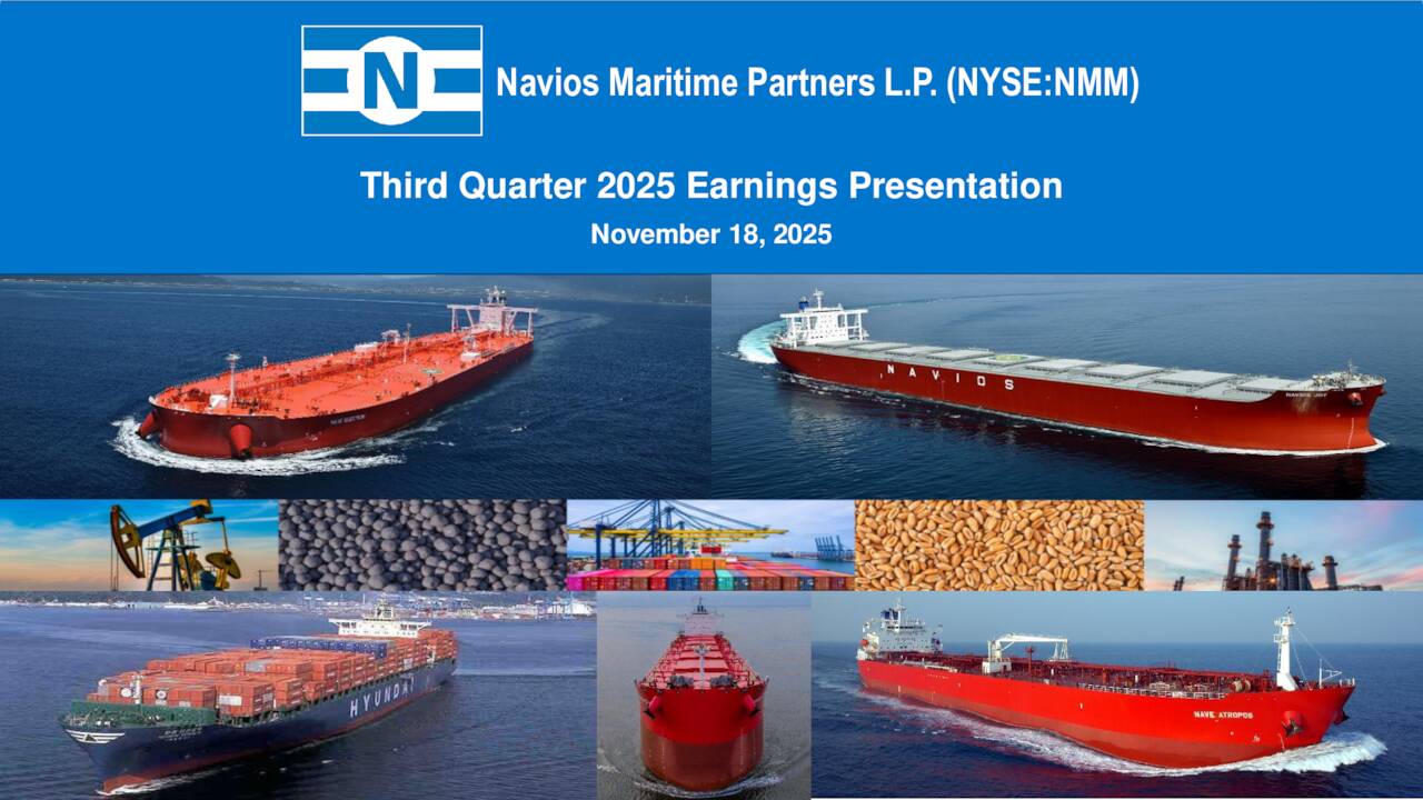 Navios Maritime Partners L.P. Common Units 2025 Q3 - Results - Earnings ...