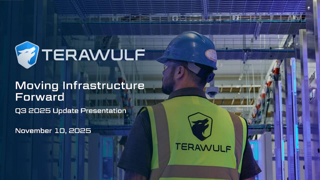 TeraWulf Inc. 2025 Q3 - Results - Earnings Call Presentation (NASDAQ ...
