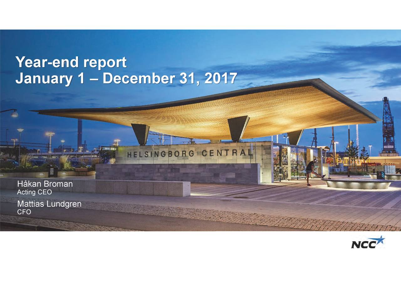 NCC AB 2017 Q4 - Results - Earnings Call Slides (OTCMKTS:NCCBF ...