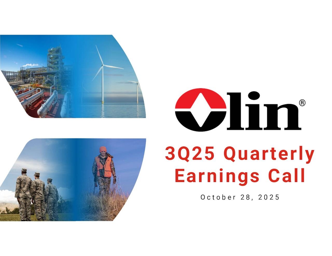 Olin Corporation 2025 Q3 - Results - Earnings Call Presentation (NYSE ...