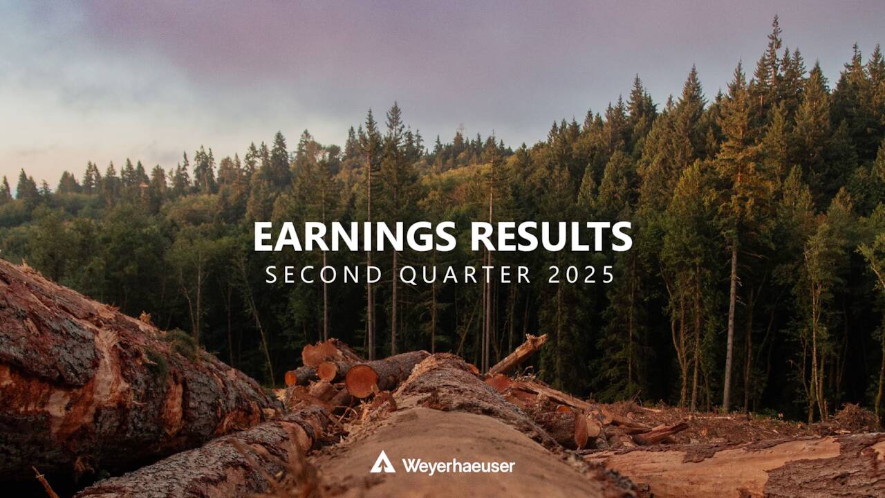 Weyerhaeuser Company 2025 Q2 - Results - Earnings Call Presentation (NYSE:WY) | Seeking Alpha