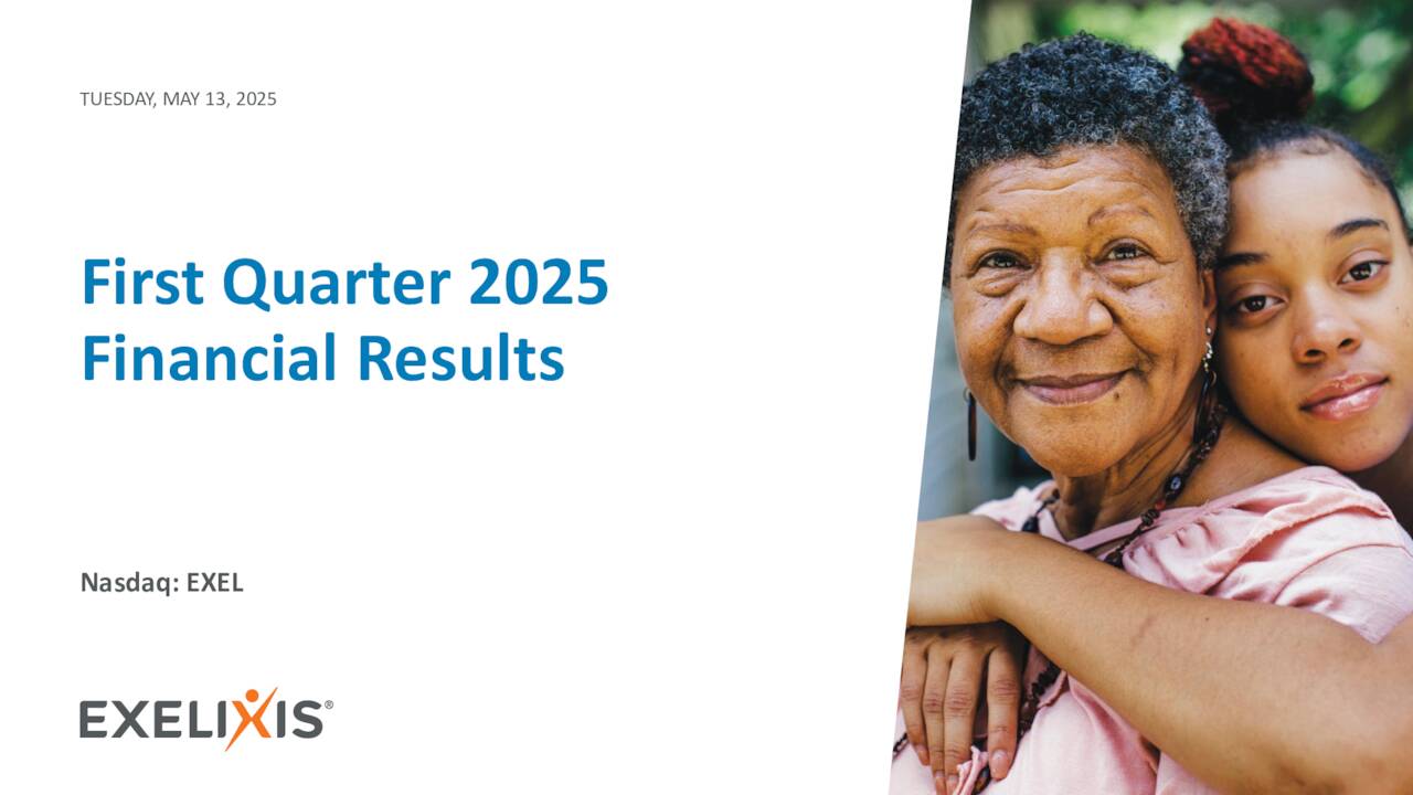 Exelixis, Inc. 2025 Q1 - Results - Earnings Call Presentation (NASDAQ ...