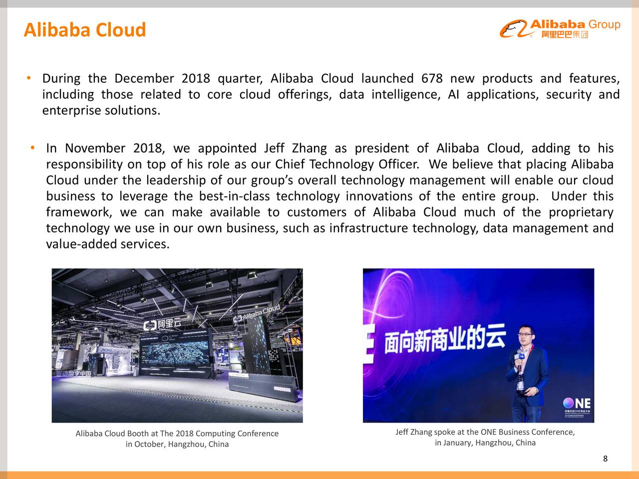 Alibaba Group Holding Limited 2019 Q3 - Results - Earnings Call Slides ...