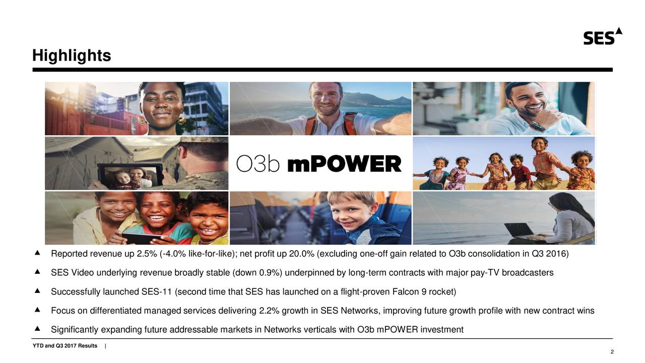 Ses Global SA 2017 Q3 - Results - Earnings Call Slides (OTCMKTS:SGBAF ...
