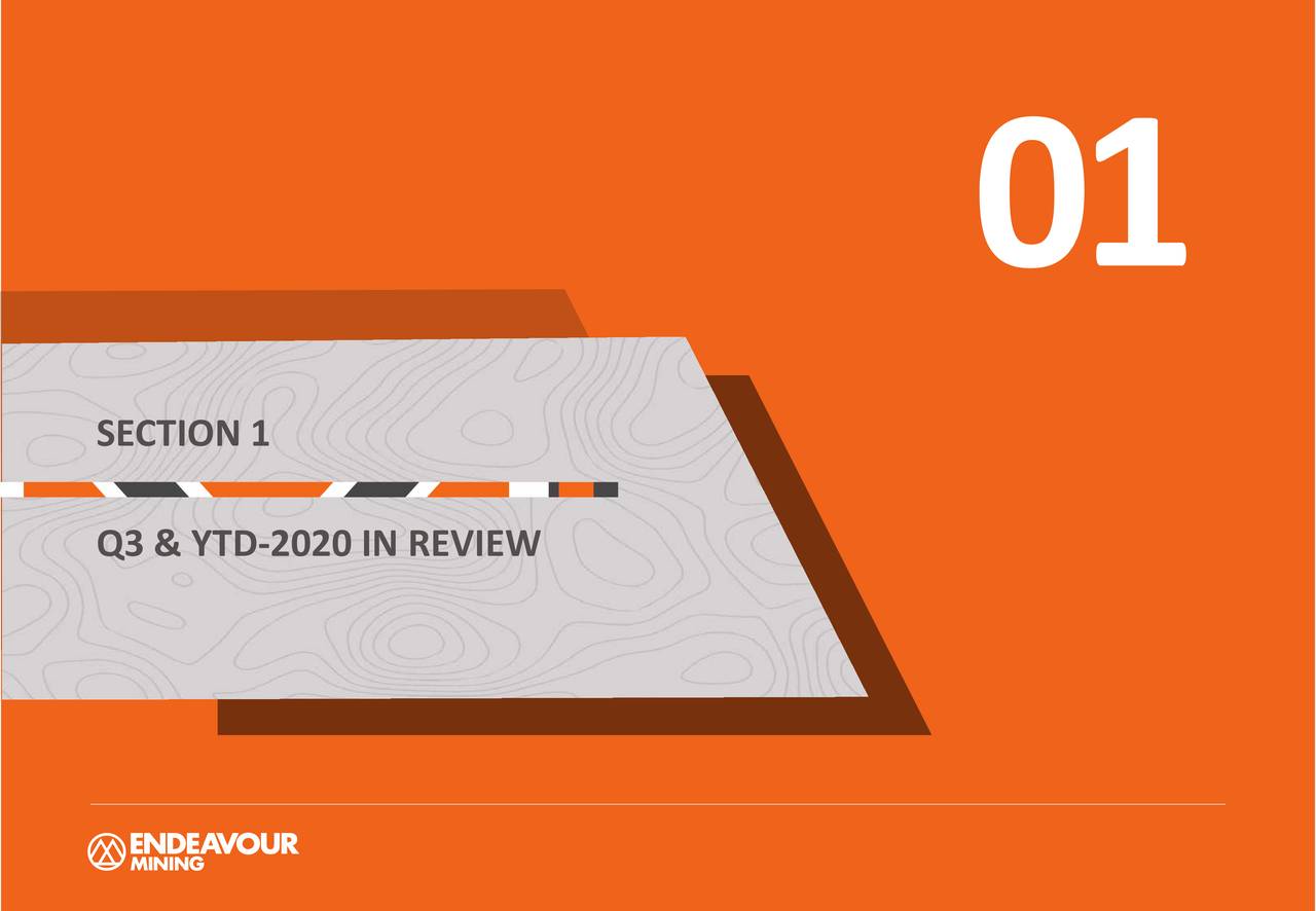 Endeavour Mining Corporation 2020 Q3 - Results - Earnings Call Presentation (OTCMKTS:EDVMF ...