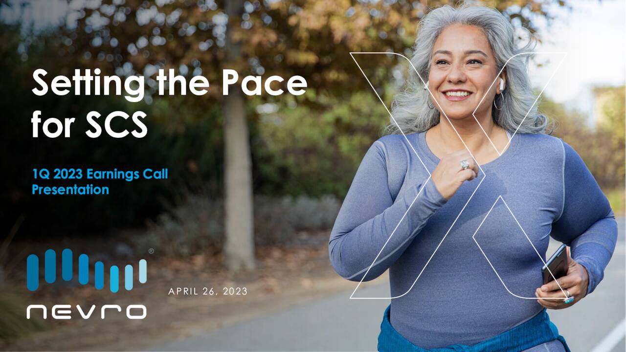 Nevro Corp. 2023 Q1 - Results - Earnings Call Presentation (NYSE:NVRO ...