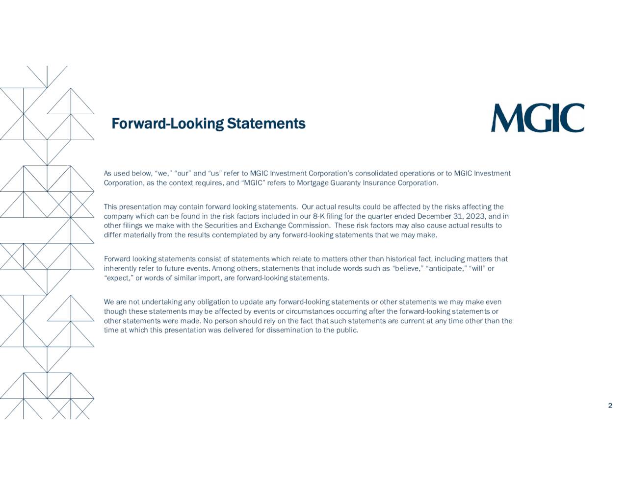 MGIC Investment Corporation 2024 Q4 - Results - Earnings Call ...