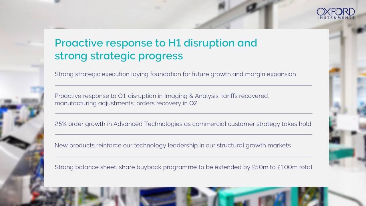Oxford Instruments plc 2026 Q2 - Results - Earnings Call Presentation ...