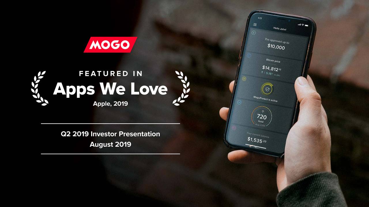MOGO Institutional Ownership Mogo Finance Technology Inc. Common Share