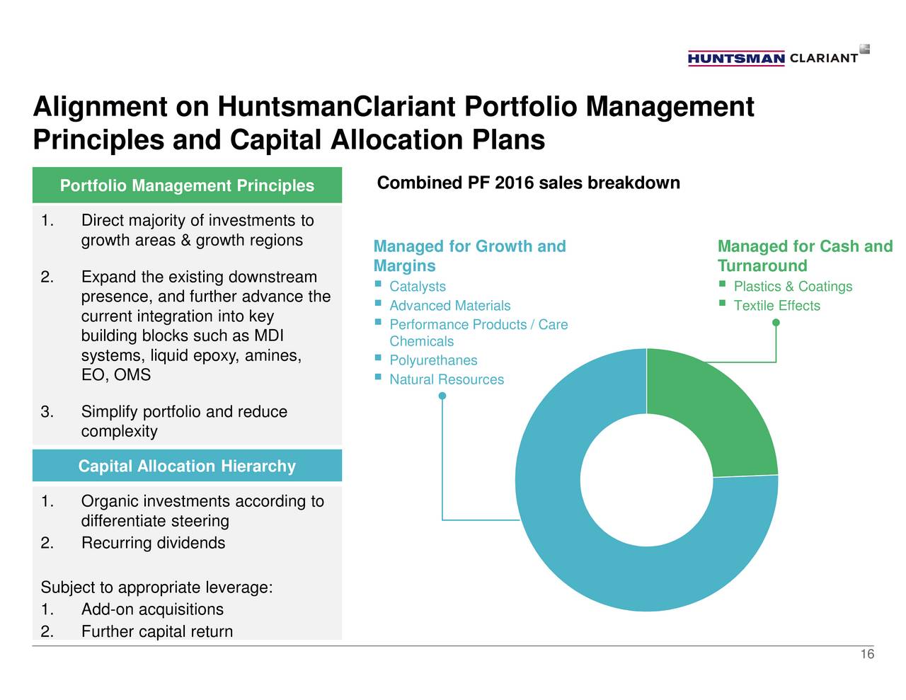 Huntsman Corporation 2017 Q2 - Results - Earnings Call Slides (NYSE:HUN ...