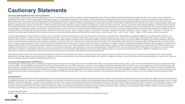 OceanaGold Corporation 2025 Q3 - Results - Earnings Call Presentation ...