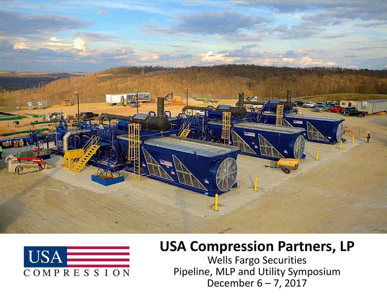 USA Compression Partners (USAC) Presents At 2017 Wells Fargo Securities ...