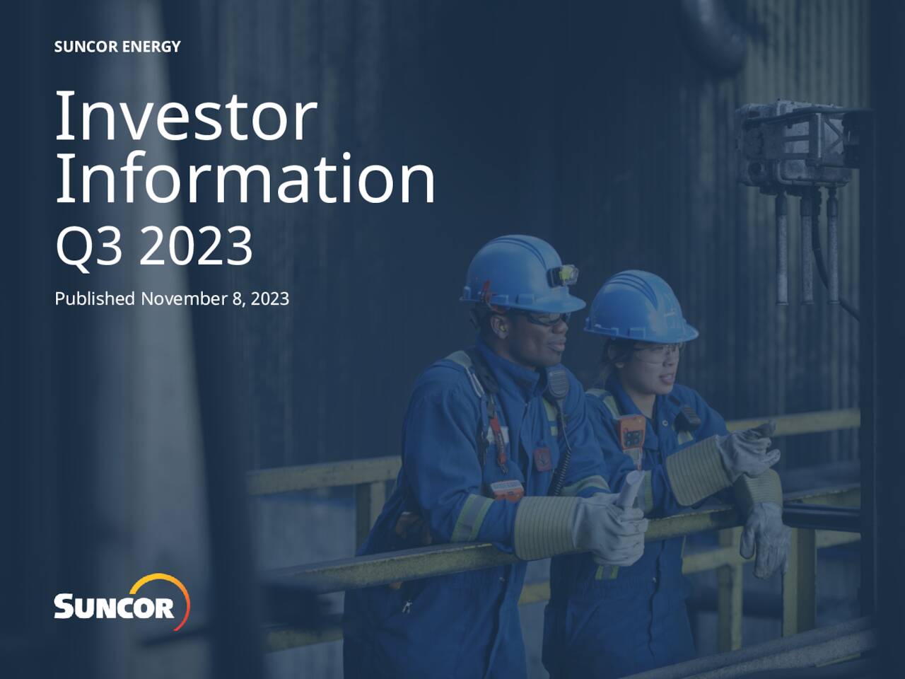 Suncor Energy Inc. 2023 Q3 - Results - Earnings Call Presentation (NYSE ...