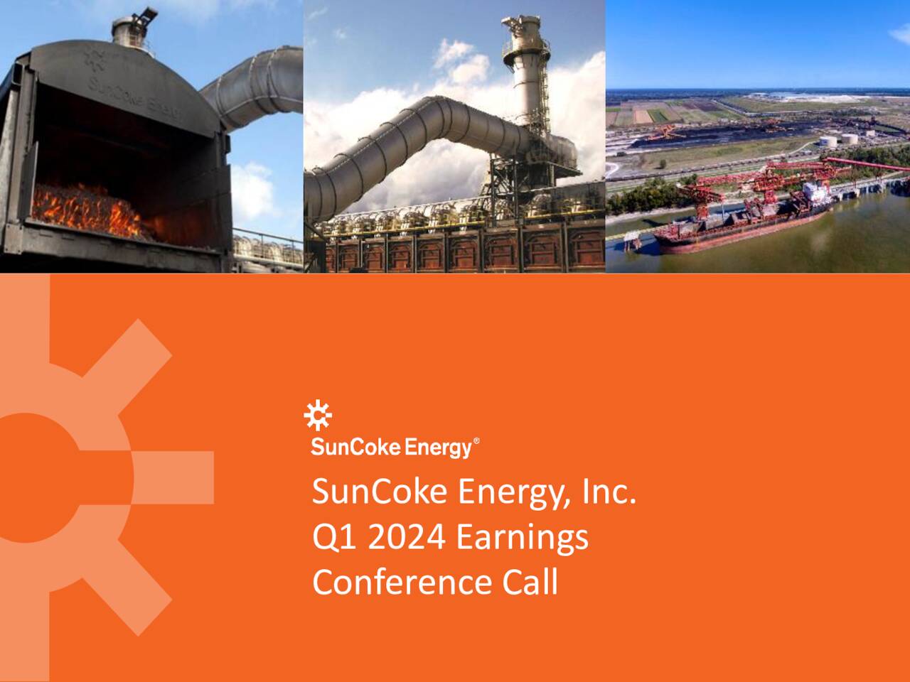 SunCoke Energy, Inc. 2024 Q1 - Results - Earnings Call Presentation ...