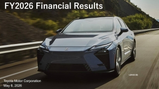 Toyota Motor Corporation 2026 Q4 - Results - Earnings Call Presentation ...