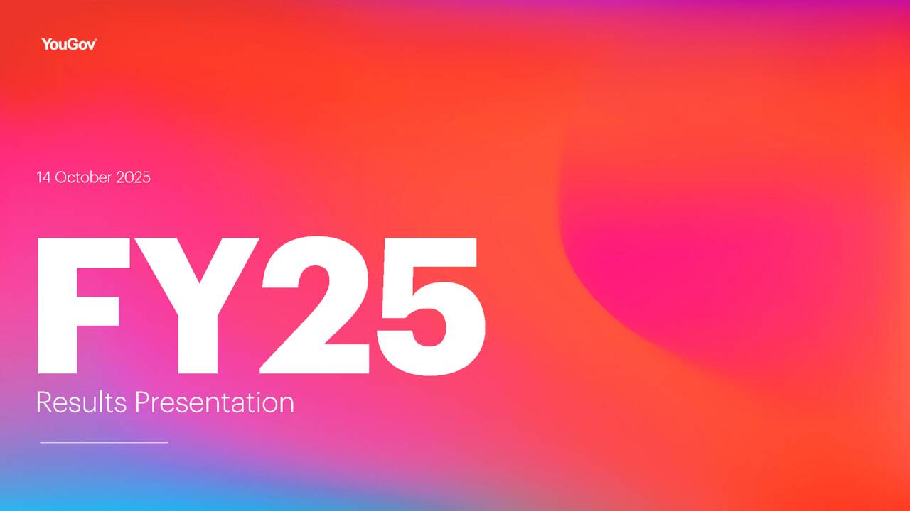 YouGov plc 2025 Q4 - Results - Earnings Call Presentation (OTCMKTS ...