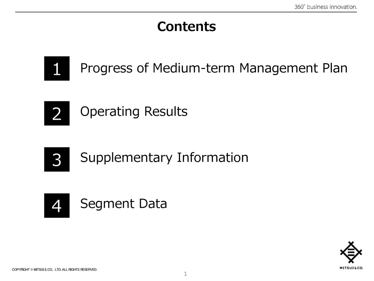 Mitsui & Co., Ltd. ADR 2018 Q1 - Results - Earnings Call Slides (OTCMKTS:MITSY) | Seeking Alpha