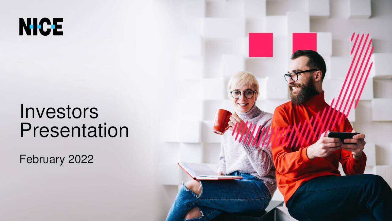 NICE (NICE) Investor Presentation - Slideshow (NASDAQ:NICE) | Seeking Alpha