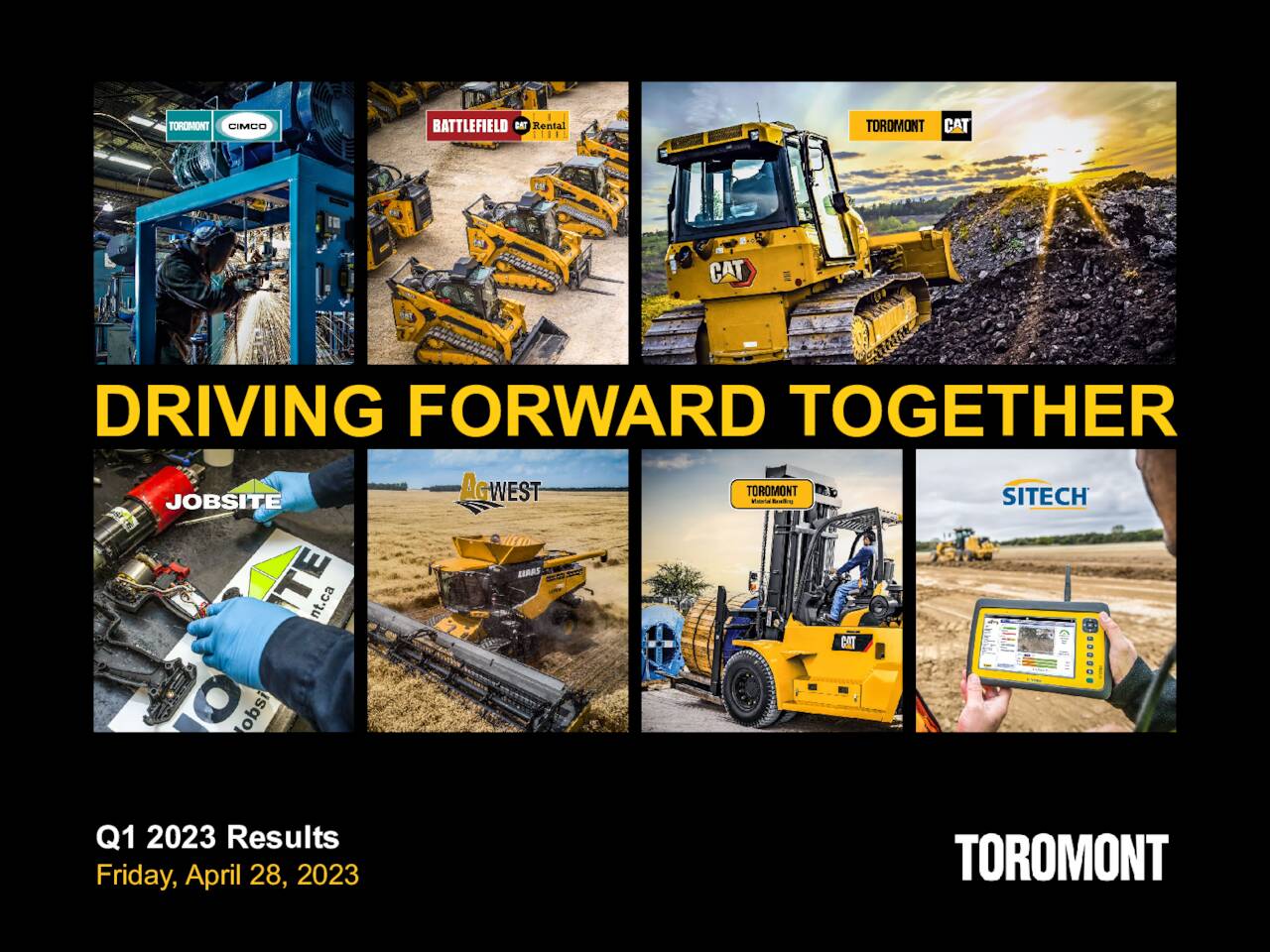 Toromont Industries Ltd. 2023 Q1 - Results - Earnings Call Presentation ...