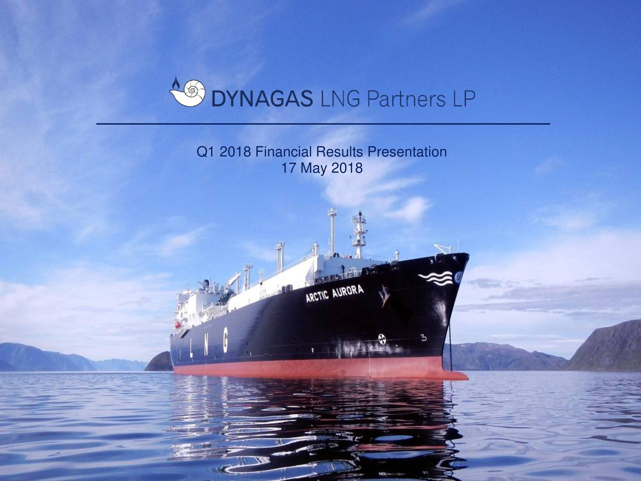 Dynagas LNG Partners LP 2018 Q1 - Results - Earnings Call Slides (NYSE ...