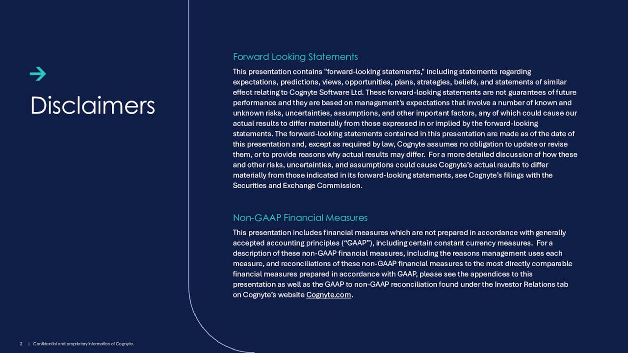 Cognyte Software Ltd. 2027 Q1 - Results - Earnings Call Presentation ...