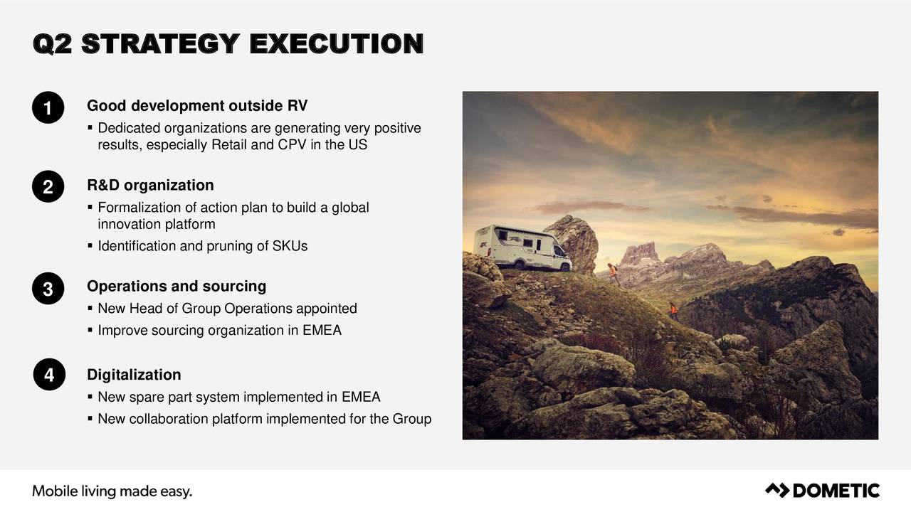 Dometic Group AB 2018 Q2 - Results - Earnings Call Slides (OTCMKTS ...