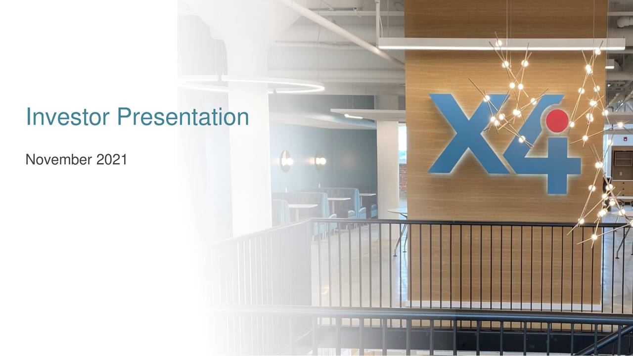 X4 Pharmaceuticals (XFOR) Investor Presentation - Slideshow (NASDAQ ...