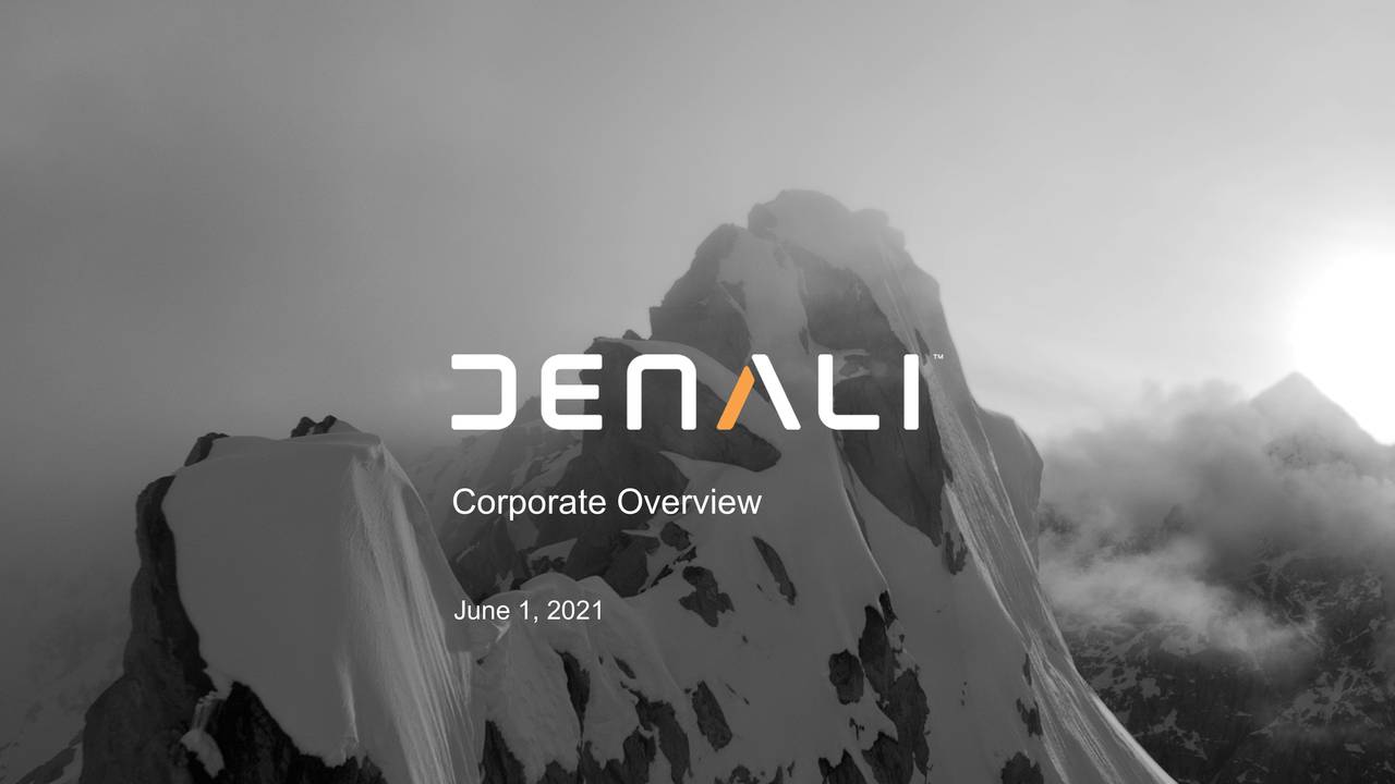 Denali Therapeutics (DNLI ) Presents At 2021 Jefferies Virtual ...