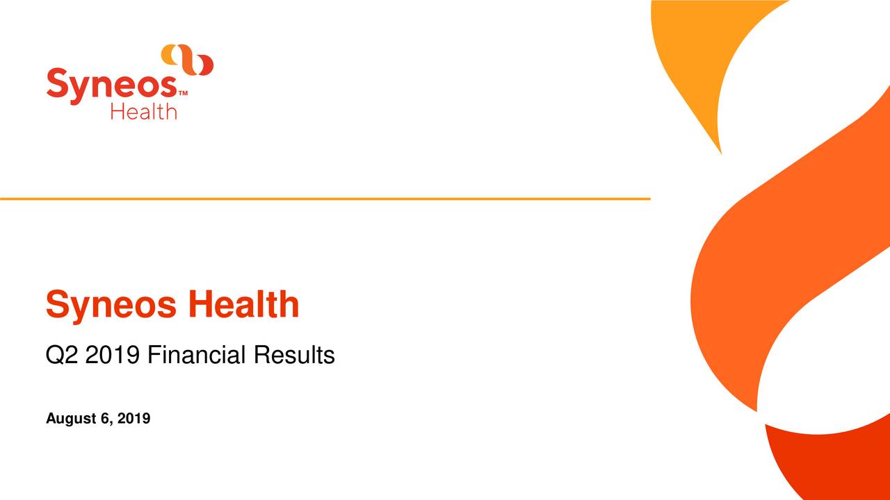 Syneos Health, Inc. 2019 Q2 - Results - Earnings Call Slides (NASDAQ ...