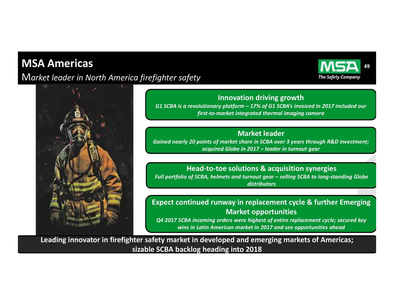 MSA Safety (MSA) Investor Presentation - Slideshow (NYSE:MSA) | Seeking ...